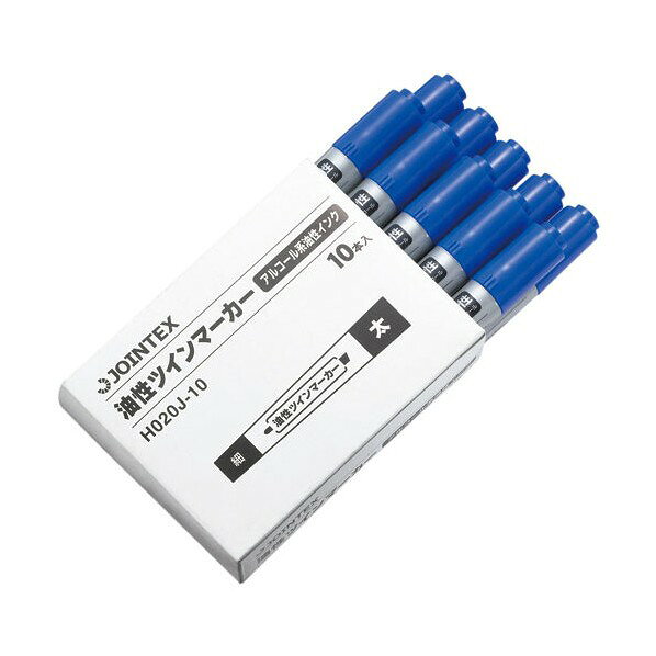 商品画像はイメージ画像です。実際とは異なる場合がございます。 特徴 ■特徴 ツインタイプの油性マーカーです。 ■仕様 本体長：139mm 軸径：20．5mm 仕様 重量 19.22kg 入数 10枚 H020JBL10
