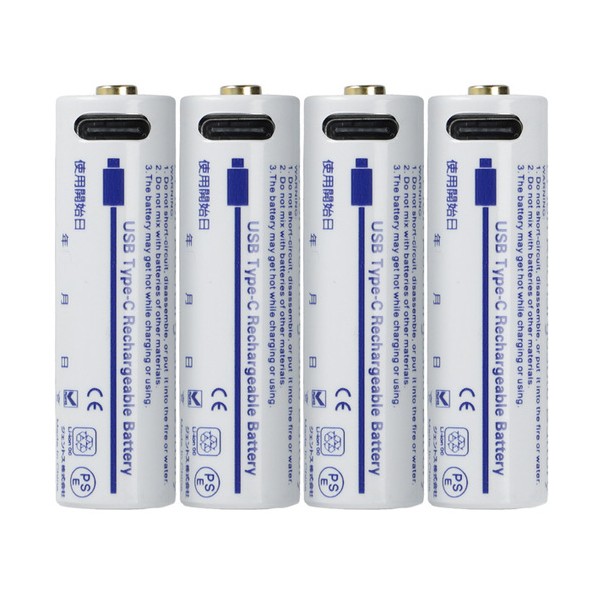 特徴 ■特徴 USB Type-Cケーブルで直接充電できます。 単3形アルカリ乾電池を使用する電化製品に使用可能です。 ■仕様 電池寿命:充放電 約500回 適応機種:CP-131D / DPX-518H / FLP-2605 / GD-1...