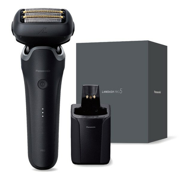 特徴 1．5枚刃×ラムダッシュ史上最速（★Panasonicリニアシェーバー ラムダッシュにおいて。 2025年7月30日現在。 ★）リニアモーター約14000ストローク/分＝約70000カットアクション/分を実現。 2．密着5Dヘッドが肌...