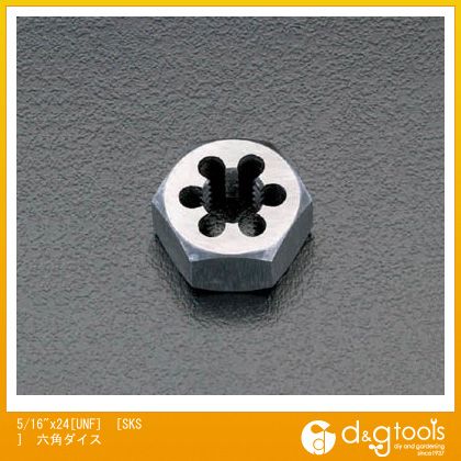 特徴 ●UNF（アメリカねじ細目） ●材質…SKS_2 ●呼び…5/16”×24 ●対辺…17.5mm EA829ME2．5
