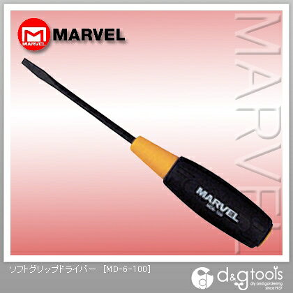 特徴 ●ソフトグリップでしっかり締め付けます。 ●手に優しいクッショングリップ。 ●クロームバナジウム鋼、軸総焼入れ。 ●刃先はマグネット入り。 ●サイズ(mm):215 ●軸長(mm):100 ●仕上げ:黒クロームメッキ ドライバ、ネジ回...