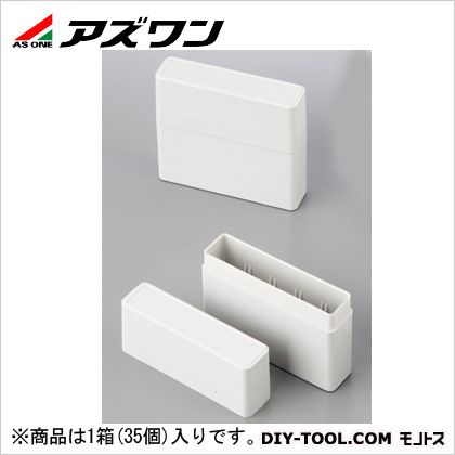 特徴 ●型番:534479 ●サイズ(mm):64×17×70 ●収納数/個:5本 ●入数:1箱(35個入) ●材質:本体/ハイインパクトPS(ポリスチレン)、仕切板/PE(ポリエチレン) ●適合バイアル容量:1.0〜1.8mL 仕様 サイ...