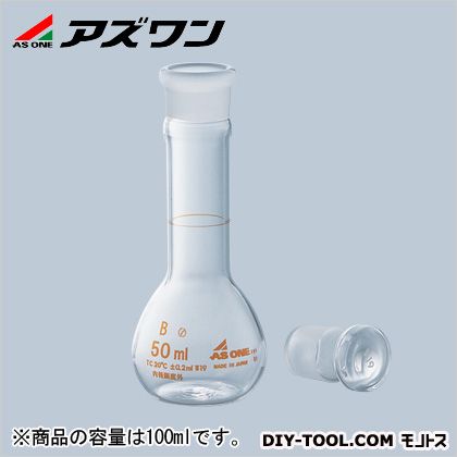 特徴 ●材質:硼珪酸ガラス-1 ●JIS R 3505 規格品 クラスB(マーク付き) ●容量精度・ロットNo本体表記 ●検査成績書対応可 ●全高:140mm ●容量:100mL ●体積許容誤差:±0.24mL ●栓サイズ(TS):19 ●...