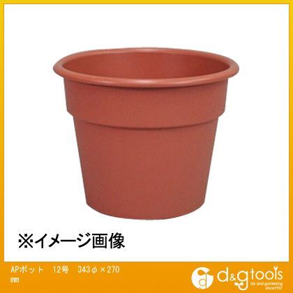 特徴 シンプルなデザインです。 鉢植。 水はけのよい丸型底穴設計です。 呼称:12号 スタッキングサイズ:21mm 土容量:13.5L 仕様 サイズ 343φ×270mm カラー テラコッタ