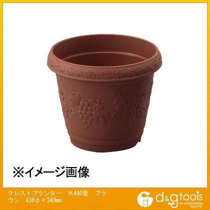 特徴 おしゃれなぶどう柄のレリーフプランターです。 鉢植。 玄関先の寄せ植えに最適な設計です。 通水性・通気性のよい底穴構造です。 スタッキングサイズ:53mm 仕様 サイズ 436φ×340mm カラー ブラウン