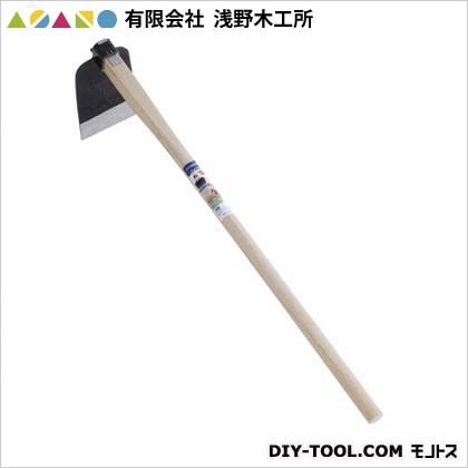 特徴 ●頑丈な作りの定番の鍬。 ●規格:1.3kg(350匁) ●サイズ:頭(140×200)×柄900mm 開墾鍬 仕様 入数 1点 15215