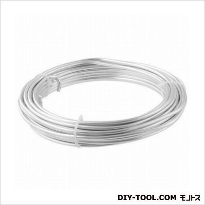 特徴 ●植物の結束、造園等、補強、ホビーに ●線径:Φ4.0mm ●長さ(約):11m ●カラー:シルバー ●重量:400g 仕様 サイズ 4.0mm カラー 白 重量 材質