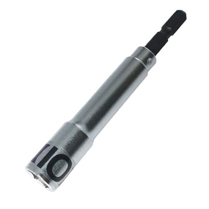 特徴 ●18V対応のインパクトドライバー用セミロングソケットビット。 ●ナットの落下を防ぐスタンダードな深穴タイプです。 ●軸折れに強い強靭な高級鋼材NKD-1鋼を使用。 ハードな使用でも長寿命を実現。 ●ビットとソケットの接合部は3ポイン...