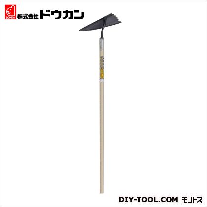 特徴 ●刃先はお手入れ簡単。 ●サビに強いステンレス刃です。 ●滑りにくく手に馴染む国産椎の木柄を採用。 ●ロングサイズで腰の負担を軽減します。 ●全長:1460mm ●柄長:1350mm ●刃巾:130mm ●刃長:240mm ●重量:1...