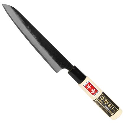 特徴 抜群の切れ味の収穫包丁です。 収穫包丁。 細い刃幅で細かいところの作業に最適です。 ブロッコリーなど込み入った作物の収穫に最適です。 ●刃部:鋼付。 ●刃長:約165mm。 ●鋼白紙2号使用。 ●刃部:鋼付。 ●柄:木。 鋭利な刃物で...