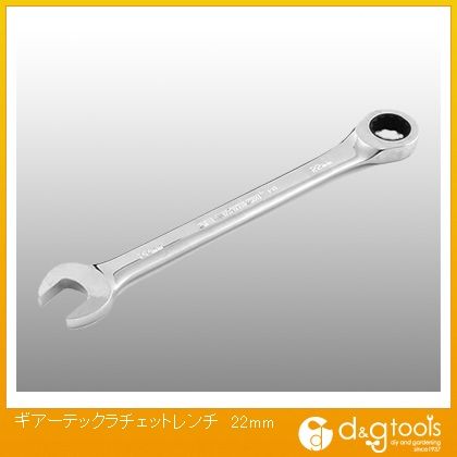 特徴 細やかな動きで、より狭い場所での作業が可能です。 六角ボルト・ナットの締付け、緩め作業。 レンチの振り幅の制限されたより狭い場所でも作業性抜群です。 本締めが可能です。 ●サイズ:22mm。 ●ギア数:72山(送り角度5度)。 ●クロ...