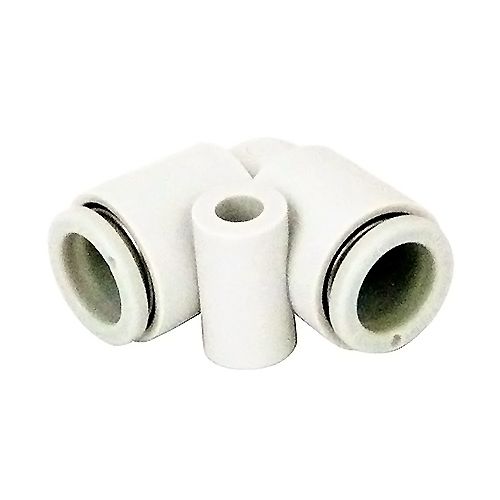 特徴 押し込むだけで接続、ワンタッチ分離が可能です。 エア配管用チューブ管継ぎ手。 直角方向のチューブ同士の接続に使用します。 ●適用チューブ材質:ポリウレタン・ナイロン。 ●適用チューブ外径:8mm(×2口)。 ●使用圧力範囲:-0.1〜...