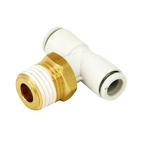 特徴 押し込むだけで接続、ワンタッチ分離が可能です。 エア配管用チューブ管継ぎ手。 めねじ部から両側90度方向の分岐配管に使用します。 ●適用チューブ材質:ポリウレタン・ナイロン。 ●適用チューブ外径:6mm(×2口)。 ●接続ねじ:おねじ...