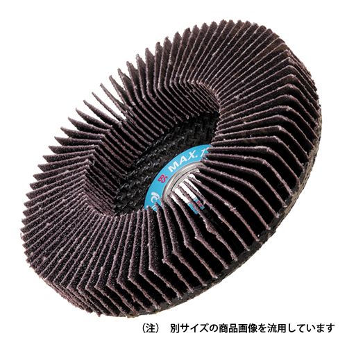 特徴 凹凸面に便利です。 金属研磨、塗装はがし及び木工研磨作業。 ペーパーが柔軟に当たり、凹凸に対応します。 粒度:120 最高使用回転数:13000rpm 適用工具:ディスクグラインダー 仕様 サイズ 100X15mm 入数 1点 KS117