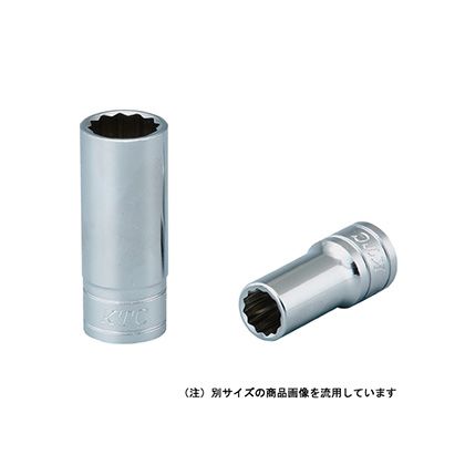 特徴 ●短すぎず長すぎずない、丁度よい長さのセミディープタイプソケットです。 ●六角ボルト・ナットを締め緩めする為のソケットレンチ。 ●KTC独自のNパワーフィット形状採用でボルト・ナットにやさしく、レンチの強度も向上しました。 ●貫通タイ...
