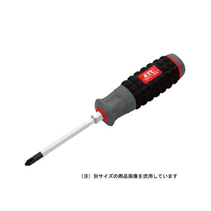 特徴 ●力が入る凸凹グリップ。 全ての機能を盛込んだ最強ドライバーです。 ●プラス(+)の小ねじや木ねじを締め緩めする為のドライバ。 ●グリップが滑りにくく、回しやすい四角形状です。 ●軸にはスパナなどが掛けられるボルスター付きです。 ●軸...
