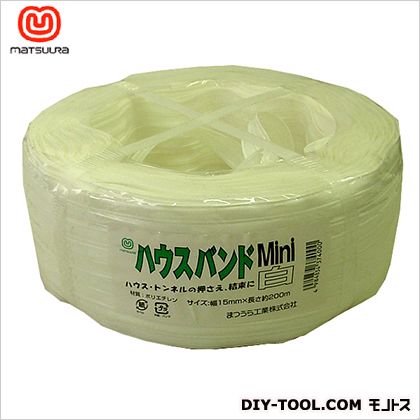 仕様 サイズ 15mm巾200m カラー 白 入数 1巻
