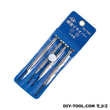 特徴 ●ラジコン、電子工作などで使用する精密ドライバーのセット。 ●?(2.0mm)・?(2.4mm)・?＃0(2.0mm)・?＃0(2.4mm) ドライバ、ネジ回し 仕様 カラー シルバー 入数 1点 L15B