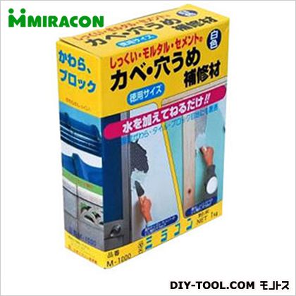 特徴 ●屋内外カベの穴・ヒビ割れを直す。 ●屋内、外カベの穴埋め、ヒビ割れ、ブロック、レンガ、タイル目地、屋根瓦の漆喰や水もれの補修がどなたでもカンタンにできます。 ●水を加えて練るだけなのでご婦人の方でもラクラク作業できます。 ●施工可能...