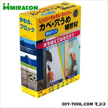特徴 ●屋内外カベの穴・ヒビ割れを直す。 ●屋内、外カベの穴埋め、ヒビ割れ、ブロック、レンガ、タイル目地、屋根瓦の漆喰や水もれの補修がどなたでもカンタンにできます。 ●水を加えて練るだけなのでご婦人の方でもラクラク作業できます。 ●施工可能...