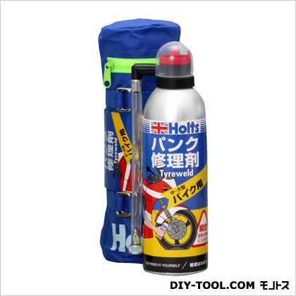 特徴 ●パンクしたその場で応急修理 ●パンクしたその場で直せる。 ●タイヤも同時に膨らみます。 ●チューブレス、ラジアルタイヤに最適です。 ●小、大型バイク用。 ●容量:300ml ●パッケージサイズ(mm):H200×W70×D70 仕様...