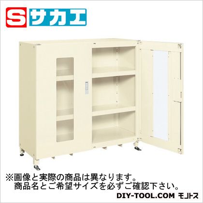 特徴 長さ1200mmの長尺物も楽々収納できます ●外寸：W1220×D520×H1200mm ●カラー：アイボリー ●質量：102kg ●透明窓付扉 ●棚板内形寸法：W1215×D445mm ●棚板は50mmピッチで段替え可能です。 ●セ...
