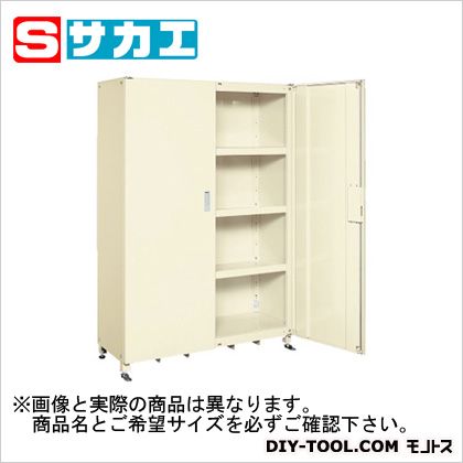 特徴 長さ1200mmの長尺物も楽々収納できます ●外寸：W1220×D520×H1800mm ●カラー：アイボリー ●質量：134kg ●スチール扉 ●棚板内形寸法：W1215×D445mm ●棚板は50mmピッチで段替え可能です。 ●セ...