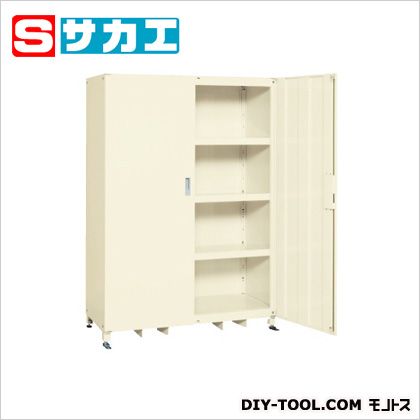 特徴 長さ1200mmの長尺物も楽々収納できます ●外寸：W1220×D670×H1800mm ●カラー：アイボリー ●質量：139kg ●スチール扉 ●棚板内形寸法：W1215×D595mm ●棚板は50mmピッチで段替え可能です。 ●セ...
