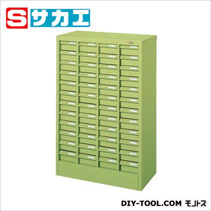 特徴 工場内の部品、伝票、カード、テープなどの小物の整理に便利です。 ●外寸：W575×D274×H880mm ●カラー：サカエグリーン ●質量：31kg ●引出し内寸：W116×D246×H59mm ●セット内容（付属品）：各ボックス仕切...