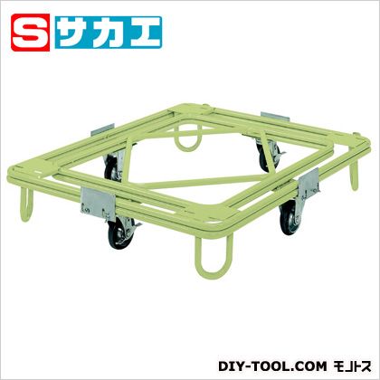 特徴 使ってみて初めて良さが分かる自在移動回転台車 ●外寸：W1010×D1010mm ●均等積載荷重：500kg ●カラー：サカエグリーン ●質量：25kg ●キャスター：130φゴム車 ●ウレタンキャスター仕様も承ります（受注生産） ●...