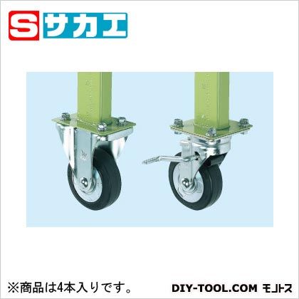 特徴 簡単交換で固定から移動へ変更 ●カラー：グリーン ●キャスター：100φゴム車、自在車ダブルロック付 ●ダブルロックとは車輪の他に車軸もワンタッチで止めるストッパーのことです。 ●適合機種：TKK6、TKK8、TKK9 ●セット内容（...