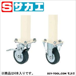 特徴 簡単交換で固定から移動へ変更 ●カラー：アイボリー ●キャスター：100φゴム車、自在車ダブルロック付 ●ダブルロックとは車輪の他に車軸もワンタッチで止めるストッパーのことです。 ●適合機種：TKK6、TKK8、TKK9 ●セット内容...