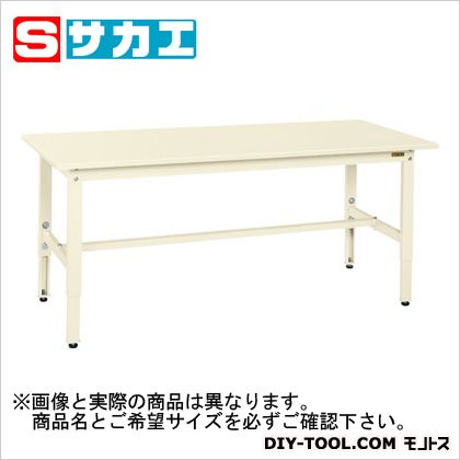 特徴 高さ600〜800mmの範囲で任意の高さに調整可能！！ ●外寸：W1500×D600×H600〜800mm ●内寸：W1230×D448mm ●均等耐荷重：200kg ●カラー：アイボリー ●質量：39kg ●天板サイズ：1500×6...