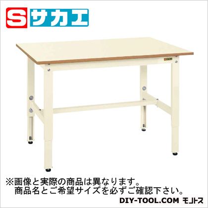 特徴 高さ600〜800mmの範囲で任意の高さに調整可能！！ ●外寸：W1800×D750×H600〜800mm ●内寸：W1530×D528mm ●均等耐荷重：200kg ●カラー：アイボリー ●質量：35kg ●天板サイズ：1800×7...