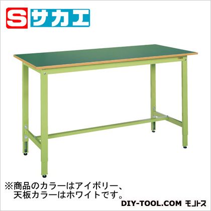 特徴 高さ900〜1100mmの範囲で任意の高さに調整可能！！ ●外寸：W1800×D750×H900〜1100mm ●内寸：W1530×D528mm ●均等耐荷重：200kg ●カラー：アイボリー ●質量：40kg ●天板サイズ：1800...