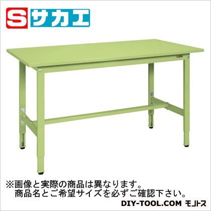 特徴 高さ740〜940mmの範囲で任意の高さに調整可能！！ ●外寸：W900×D600×H740〜940mm ●内寸：W630×D448×H456mm ●均等耐荷重：200kg ●カラー：サカエグリーン ●質量：27kg ●天板サイズ：9...