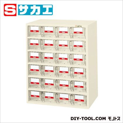 特徴 小物の管理に最適 ●外寸：W450×D300×H560mm ●カラー：アイボリー ●質量：20kg ●セット内容（付属品）：透明ボックス＝FB-1T：24個付 分類：工具保管 メーカー型番：FCR-6AT 完成品 仕様 サイズ カラー...