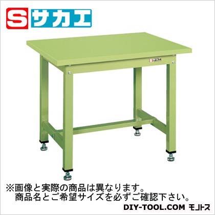 特徴 中量作業台のベストセラー ●外寸：W1800×D600×H740mm ●内寸：W1530×D400×H430mm ●均等耐荷重：800kg ●カラー：サカエグリーン ●質量：50kg ●天板サイズ：1800×600×25mm ●天板種...