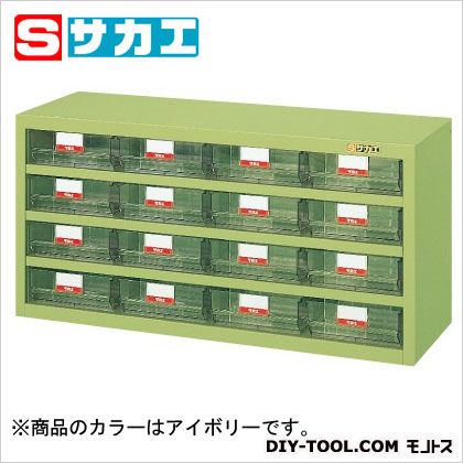 特徴 工場内の部品、伝票、カード、テープなどの小物の整理に便利です。 ●外寸：W900×D300×H440mm ●カラー：アイボリー ●質量：23kg ●セット内容（付属品）：ボックス＝FB-3T 16ヶ 分類：工具保管 メーカー型番：HF...