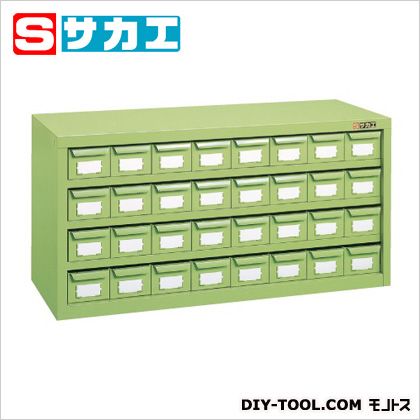 特徴 工場内の部品、伝票、カード、テープなどの小物の整理に便利です。 ●外寸：W900×D305×H440mm ●カラー：サカエグリーン ●質量：41kg ●ハニーボックス内寸：W87×D280×H72mm ●セット内容（付属品）：各ボック...
