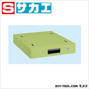 特徴 ●今お使いの作業台に後付出来るオプションキャビネット。 ●外寸:W400×D500×H83mm ●カラー:サカエグリーン ●質量:5kg ●仕切不可 ●引出し内寸:W343×D393×H51mm ●セット内容（付属品）:キャビネット取...