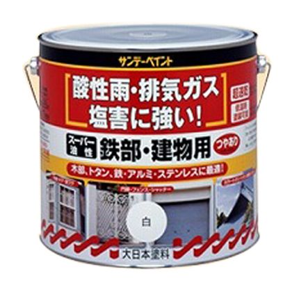 商品画像はイメージ画像です。実際とは異なる場合がございます。 特徴 ●特徴: 酸性雨、排気ガス、塩害から長期間にねたり、強い塗膜を維持します。 速乾で、低温時も塗装可能です。 下地を隠す力が優れているので、一回塗りで美しく仕上がります。 ●...