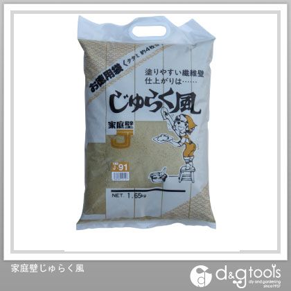 特徴 ●塗りやすい繊維壁。 ●家庭壁の原料は木綿粉・パルプ・木粉・のり等全て人に優しい天然素材を使用。 ●塗りあがると、保湿・断熱・防音効果があり調温効果もあります。 ●従来のじゅらく壁とは、原料製法とも異なり、大変塗りやすく生乾き時のコテ...