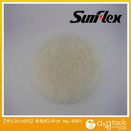 特徴 125mmパットに取り付けるための羊毛ボンネットです。 外径（mm）:125 材質:羊毛 最大許容回転数(min-1):3000 仕様 サイズ 125mm No4301