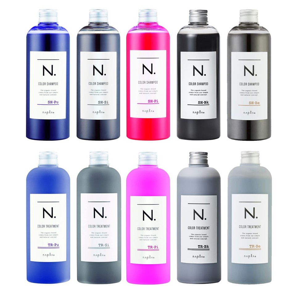 製品について ブランド ナプラ N. エヌドット アイテム 【選べる2タイプ・カラー5種類】ナプラ N. エヌドット カラーシャンプー 320ml ＆ カラートリートメント 300g パープル / シルバー / ピンク / ブラック / ベ...