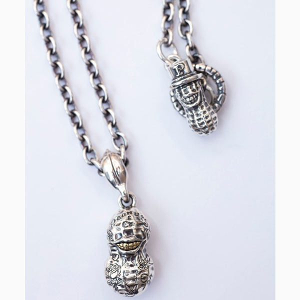 Peanuts & Company Tatoo Peanuts S Size Sv X K10yg + Peanuts Silver Chain 50cm COLOR / SILVER ブランドを初めてから作りたかった物がやっと形になりまし...
