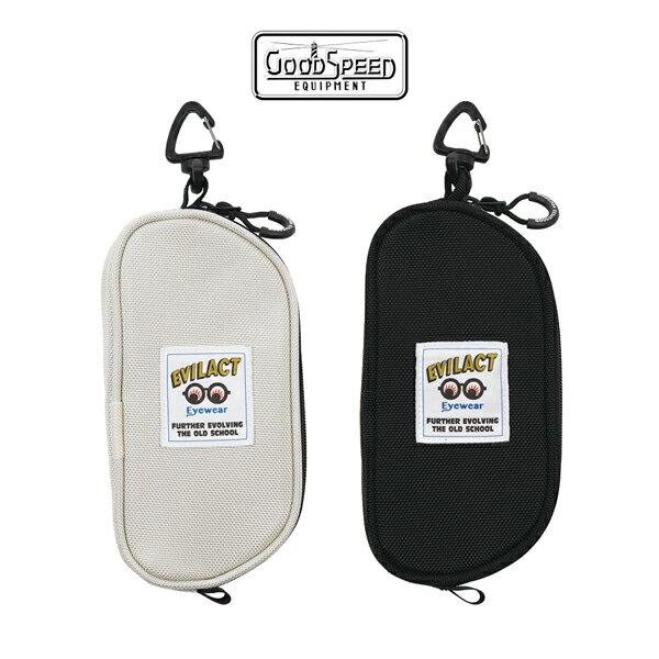 Goodspeed Equipment × Evilact Eyewear Softcase COLOR / OFF WHITE , BLACK ・とのコラボレーションのソフトタイプのアイウェアケースになります。 ・表生地には、耐久、摩擦に...