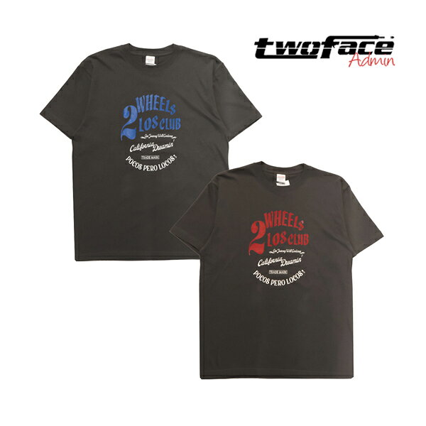 Los Original 2Wheels Tee COLOR / GRAY / RED GRAY BLUE MOTORCYCLE、BICYCLEカルチャーのLOSオリジナル2wheelsデザインです。 フロント、バック共ににオリジナルデザイ...