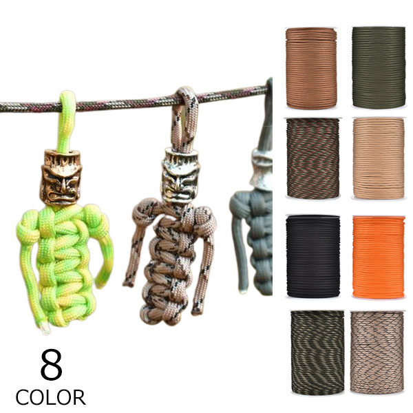 ◆直径4mm*長さ100m。高強度、耐摩耗性、褪色耐性、乾きやすい、長い耐久性を実現しました。 ◆切断面よりロープがほつれないように火で溶かして固まってからご使用ください（火傷しないように十分注意してください）。 ◆テントの固定、物干し、バ...