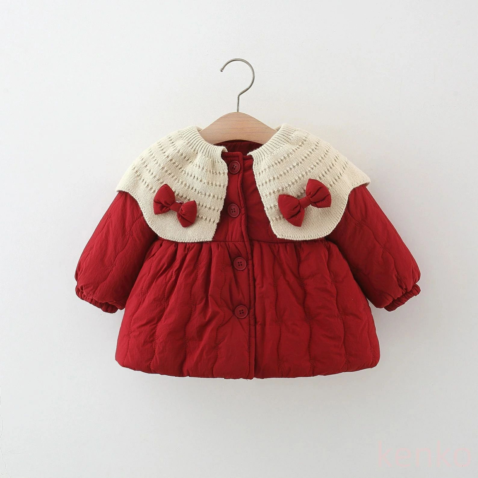 キッズ 中綿ジャケット 中綿コート アウター 女の子 子供 冬 防寒 ベビー服 赤ちゃん 防風 防寒 冬服 前開き 厚手 ジャケット 防寒アウター 長袖 女の子 男の子 コート お出かけ 通学 通園 誕生日 秋冬 やわらかな肌触りで着心地も...